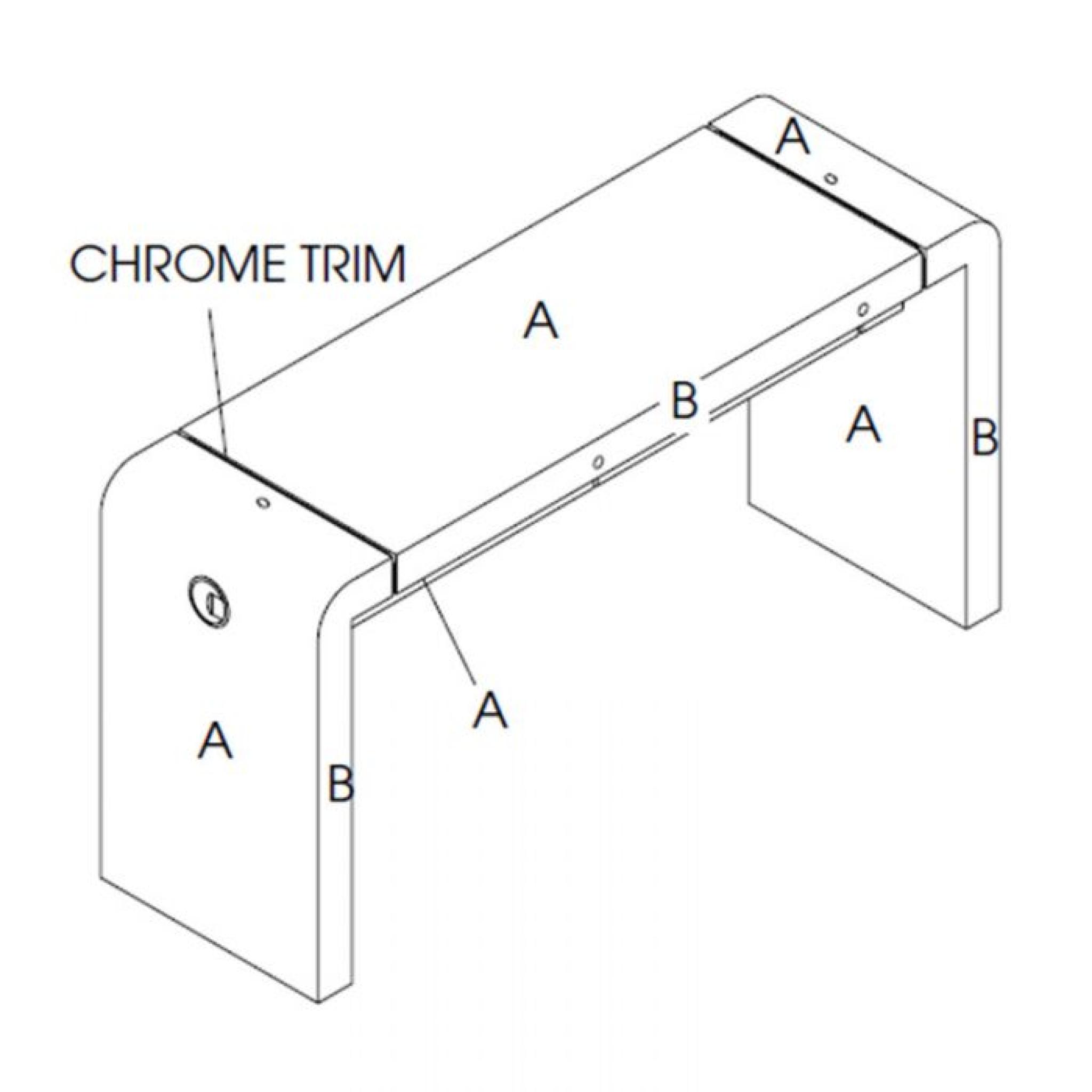 REM Concorde Manicure Table 2 Position